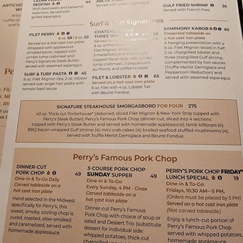 PERRYS STEAKHOUSE & GRILLE - FRISCO - Updated February 2025 - 1592 ...
