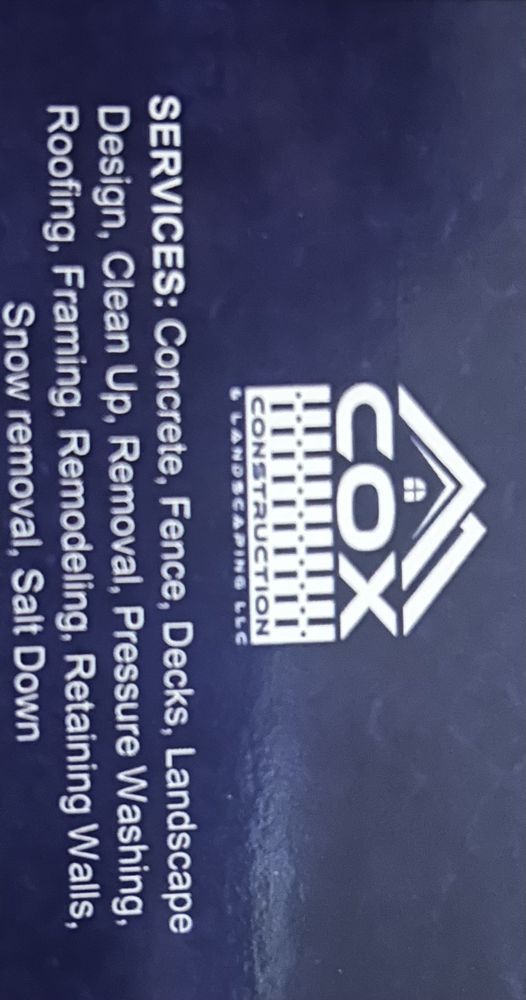 COX CONSTRUCTION AND LANDSCAPING - Updated March 2025 - Request Consultation - Lawrence, Indiana ...