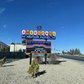 AMERICANA MOTOR HOTEL - Updated October 2024 - 74 Photos & 29 Reviews - 2650 E Rte 66, Flagstaff ...