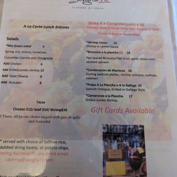 SANGRIA 71 - Updated November 2024 - 1002 Photos & 596 Reviews - 71 ...