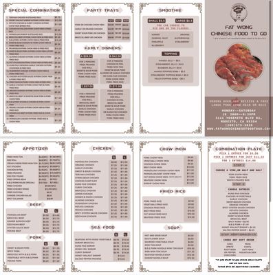 FAT WONG CHINESE FOOD TO GO - Updated December 2025 - 52 Photos & 105 ...