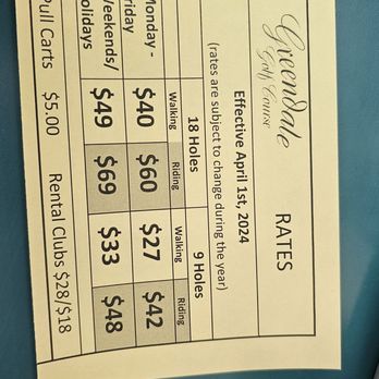 GREENDALE GOLF COURSE - Updated December 2025 - 28 Photos & 50 Reviews ...