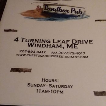 STOCKHOUSE RESTAURANT & SANDBAR PUB - Updated July 2025 - 27 Photos ...