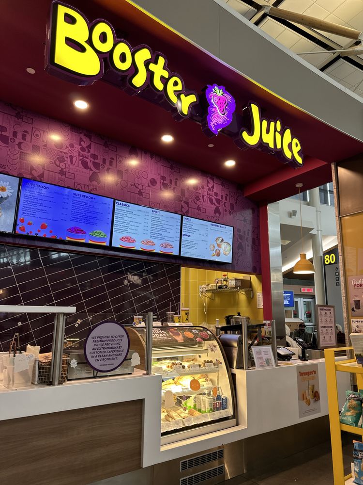 BOOSTER JUICE - Updated September 2024 - 17 Photos - 1530-1000 Airport ...