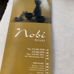 NOBI SUSHI - Updated June 2025 - 185 Photos & 244 Reviews - 437 3rd Ave ...