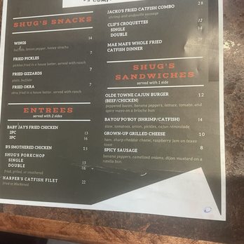SHUGS COMFORT FOOD - Updated July 2025 - 77 Photos & 50 Reviews - 105 W ...