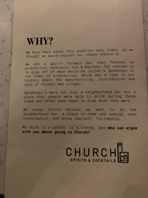CHURCH SPIRITS AND COCKTAILS - Updated December 2024 - 13 Photos - 110 ...