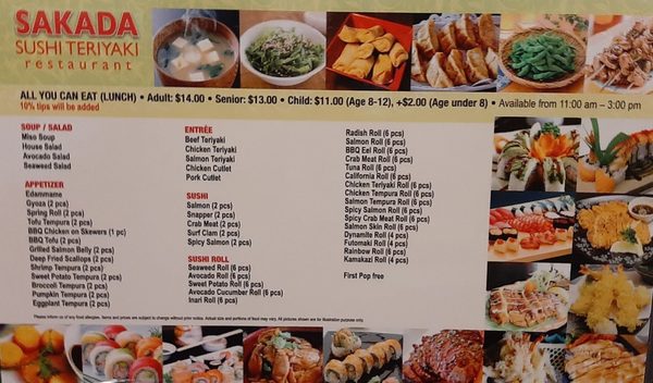 SAKADA SUSHI TERIYAKI RESTAURANT - Updated February 2025 - 77 Photos ...