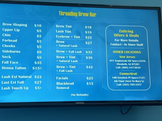 THREADING BROW BAR MD - Updated December 2025 - 15 Reviews - 312 Hospital Dr, Glen Burnie ...