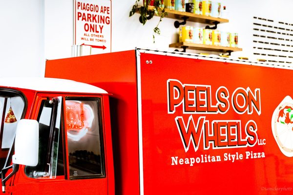 Peels On Wheels Pizza Garage