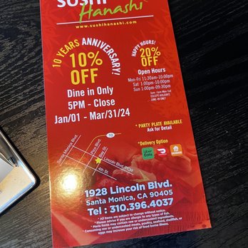 SUSHI HANASHI - Updated June 2025 - 549 Photos & 506 Reviews - 1928 ...