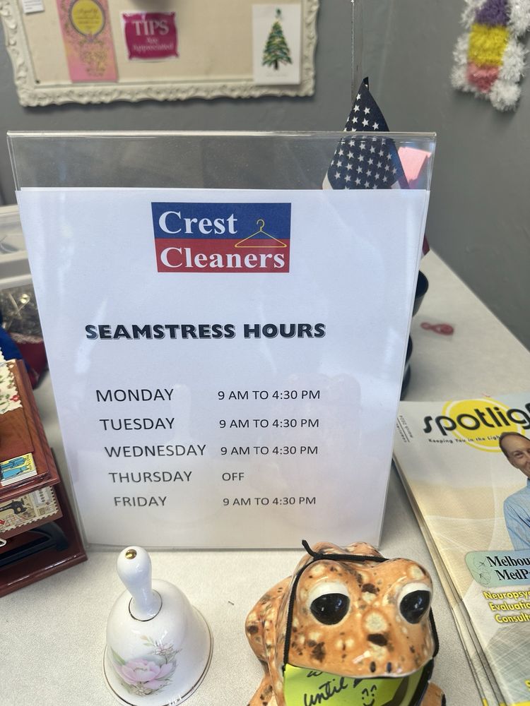 CREST CLEANERS & LAUNDRY - Updated December 2025 - 450 N Courtenay Pkwy ...