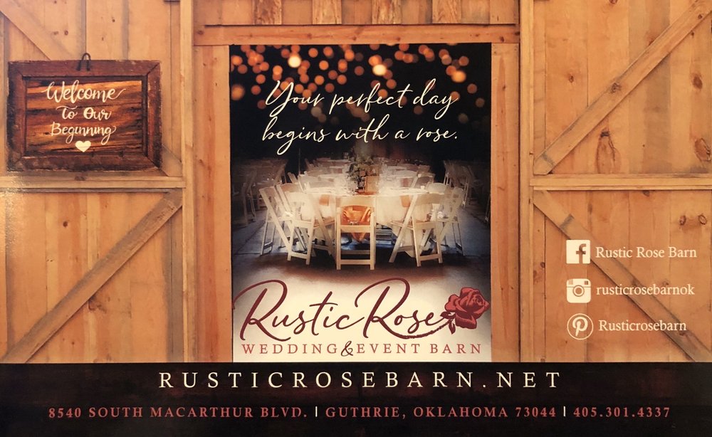 RUSTIC ROSE BARN - 8540 S MacArthur Blvd, Guthrie, OK - Yelp