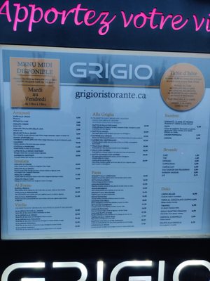 GRIGIO - Updated December 2025 - 33 photos & 16 avis - 993 Boulevard ...