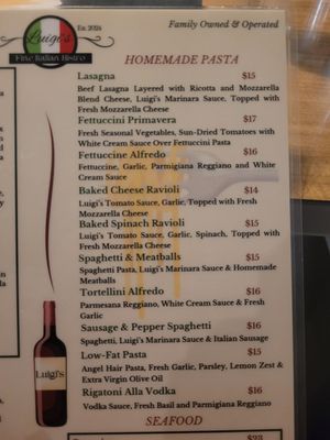 LUIGI’S ITALIAN BISTRO - Updated July 2025 - 47 Photos & 48 Reviews ...