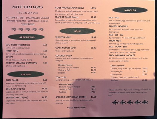 NAT’S THAI FOOD - Updated September 2025 - 162 Photos & 154 Reviews ...