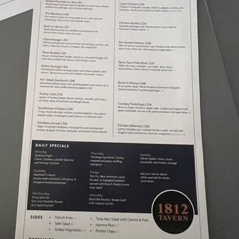 1812 TAVERN - Updated January 2026 - 40 Photos & 19 Reviews - 5381 ...
