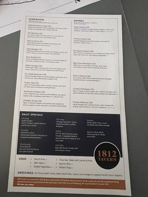 1812 TAVERN - Updated January 2026 - 40 Photos & 20 Reviews - 5381 ...