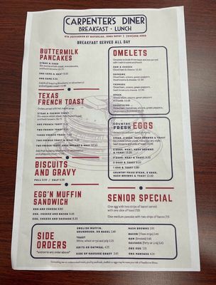 CARPENTER’S DINER - Updated December 2024 - 15 Reviews - 518 Jefferson ...