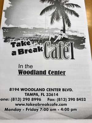 TAKE A BREAK CAFE - Updated December 2025 - 13 Photos & 25 Reviews ...