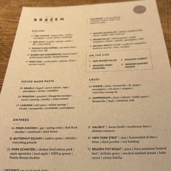 BRAZEN OPEN KITCHEN BAR - Updated July 2024 - 415 Photos & 384 Reviews ...