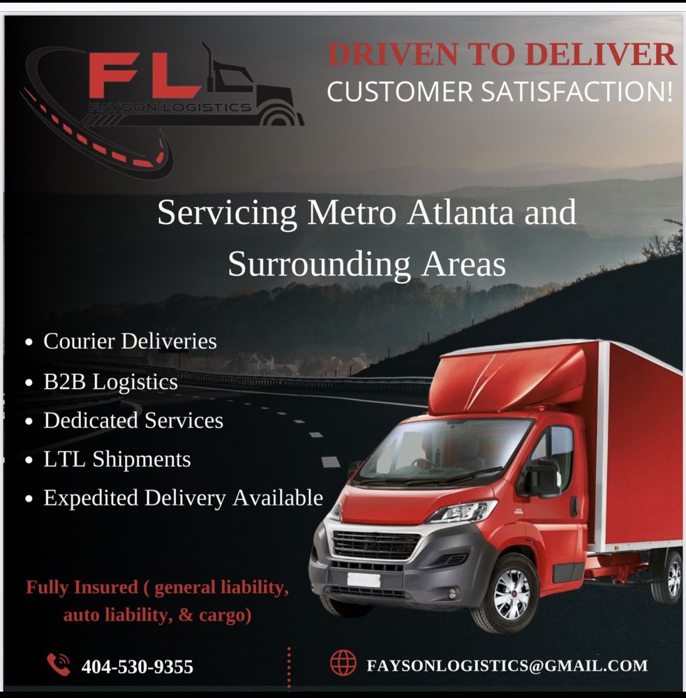 FAYSON LOGISTICS - Decatur, Georgia - Couriers & Delivery Services ...