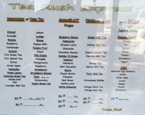 TEA RUSH EXPRESS - Updated December 2025 - 66 Photos & 73 Reviews - 6401 N 10th St, McAllen ...