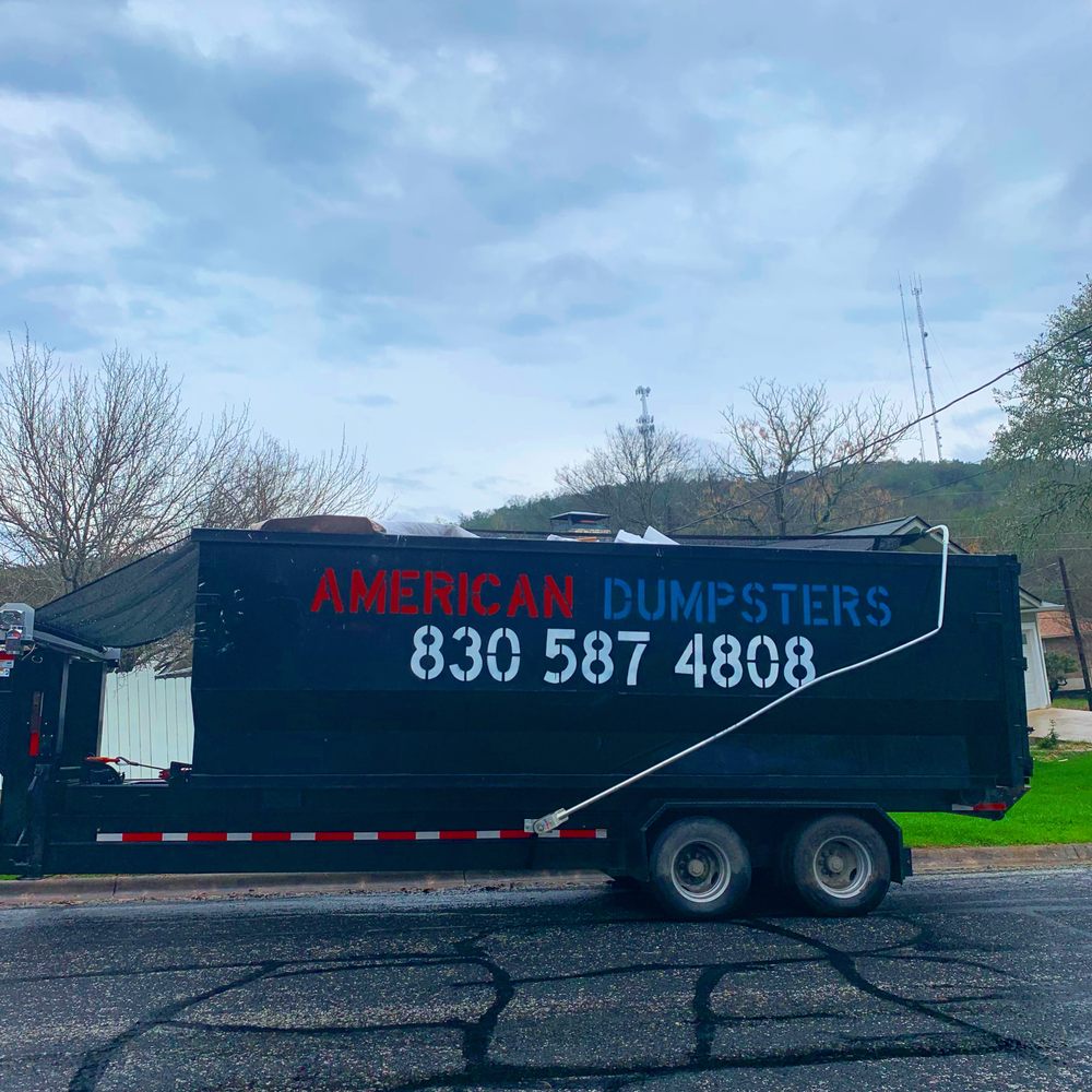 AMERICAN DUMPSTERS - Updated June 2024 - 1128 Warbler Dr, Kerrville ...