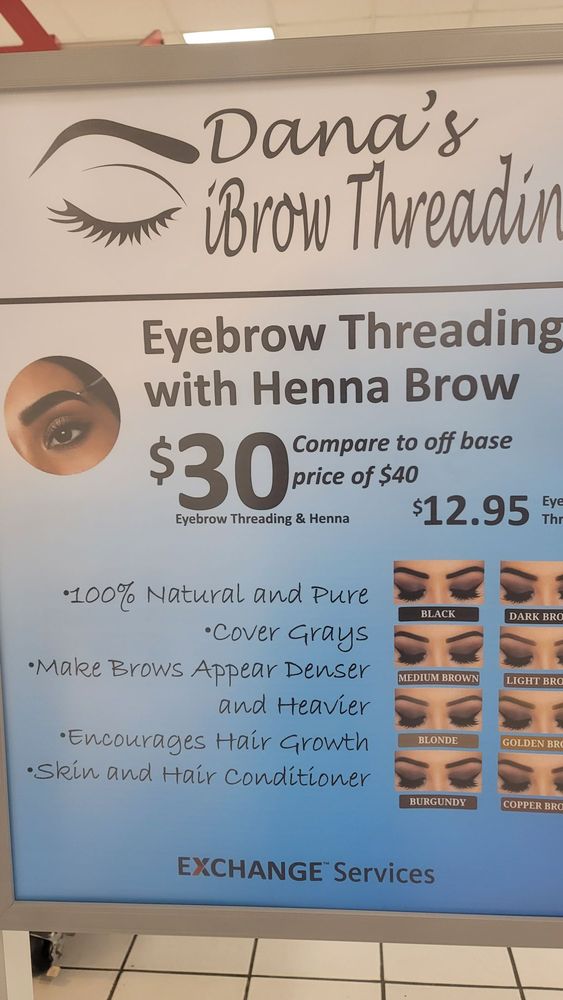 DANA’S IBROW THREADING - Updated June 2025 - 1757 Memorial Trl, Eglin ...