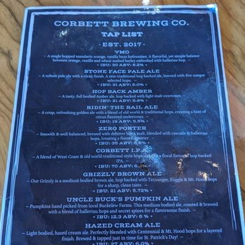 CORBETT BREWERY - Updated December 2024 - 35 Photos & 29 Reviews - 309 ...