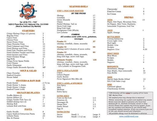 CRAB FEVER SAN DIEGO - 1314 Photos & 1331 Reviews - 1420 E Plaza Blvd ...