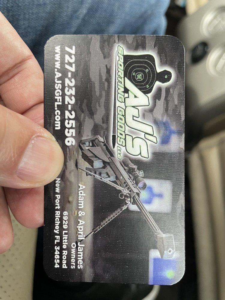 AJ’S SPORTING GOODS - Updated June 2026 - 6929 Little Rd, New Port ...