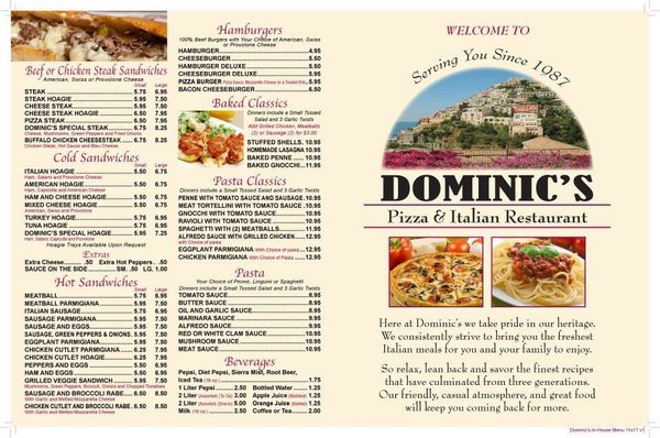DOMINIC’S PIZZA - 35 Photos & 50 Reviews - 99 Route 73, Voorhees, New ...