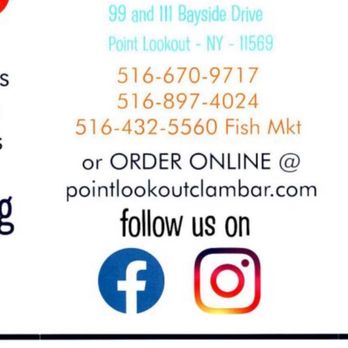 POINT LOOKOUT CLAM BAR - Updated December 2025 - 205 Photos & 229 ...