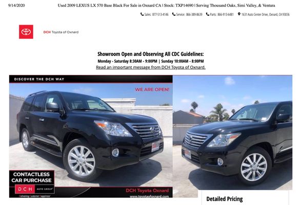 DCH TOYOTA OF OXNARD - Updated September 2024 - 233 Photos & 903 ...