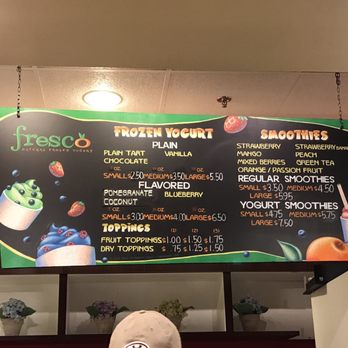 FRESCO FROZEN YOGURT - Updated June 2024 - 29 Photos & 36 Reviews ...