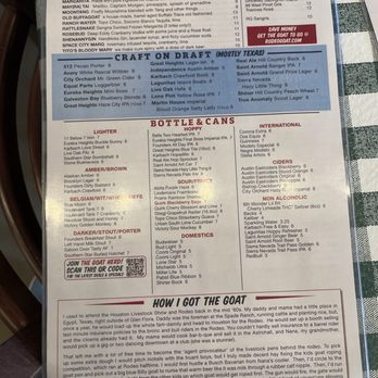 RODEO GOAT - Updated June 2024 - 1285 Photos & 1032 Reviews - 2105 ...