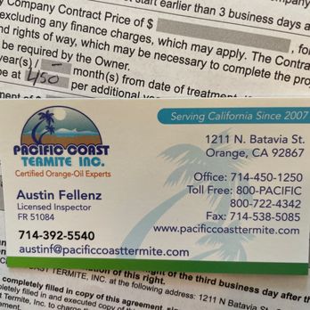 PACIFIC COAST TERMITE - Updated September 2024 - 32 Photos & 244 ...