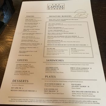 THE CAPITAL BURGER - Updated November 2025 - 288 Photos & 186 Reviews ...