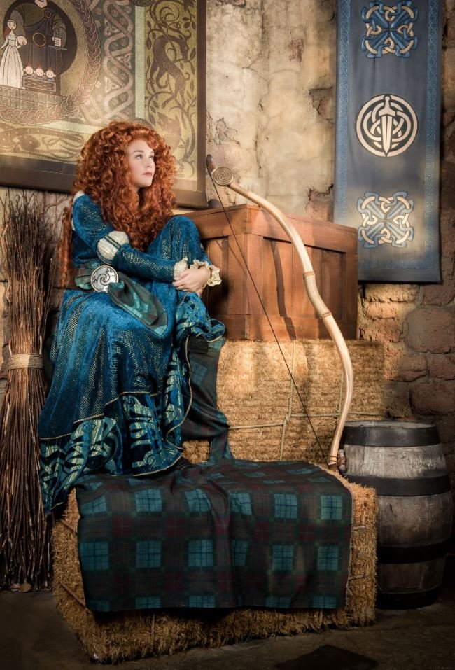 MEET MERIDA AT FAIRYTALE GARDEN - Magic Kingdom Park, Orlando, Florida ...