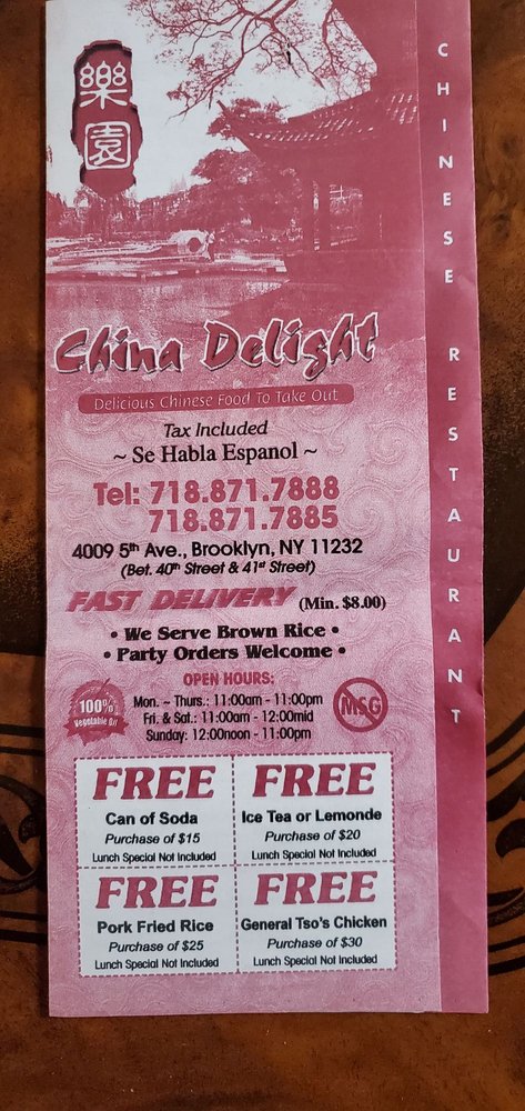 CHINA DELIGHT - Updated January 2025 - 14 Photos & 58 Reviews - 4009 ...