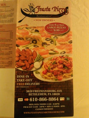 FEASTA PIZZA - Updated December 2024 - 26 Photos & 28 Reviews - 3820 ...