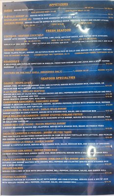 EL SINALOENSE SEAFOOD & BAR - Updated September 2025 - 1711 Garth Rd ...