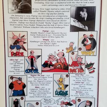 POPEYE STATUE - Updated December 2025 - 39 Photos & 11 Reviews - Segar ...