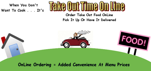 TAKE OUT TIME ON LINE - Food Delivery Services - Sadsburyville, PA - Yelp