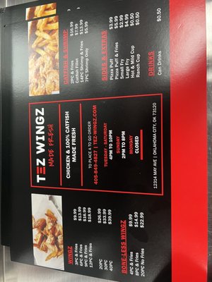 TEZ WINGS - Updated August 2025 - 23 Photos & 21 Reviews - 12314 N May ...