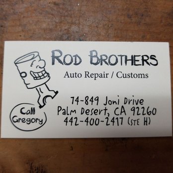 ROD BROTHERS - Updated December 2025 - 74849 Joni Dr, Palm Desert ...