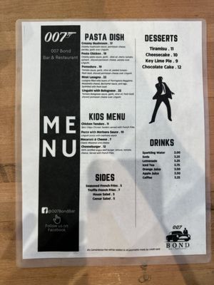 007 BOND BAR & RESTAURANT - Updated June 2024 - 5250 International Dr ...