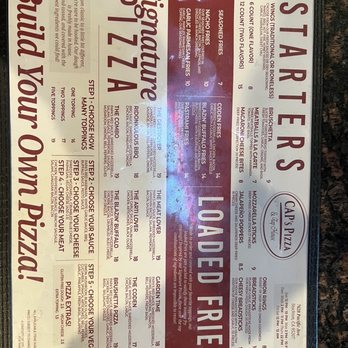 CAPS PIZZA AND TAP HOUSE - Updated May 2025 - 283 Photos & 213 Reviews ...