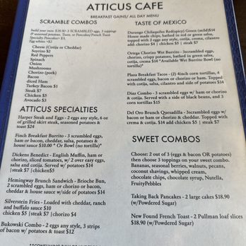 ATTICUS CAFE - Updated June 2024 - 567 Photos & 516 Reviews - 1304 S ...